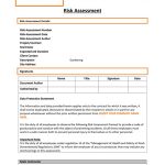 Gardening Risk Assessment Template Download