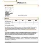 Grass Cutting and Hedge Trimming Risk Assessment Template