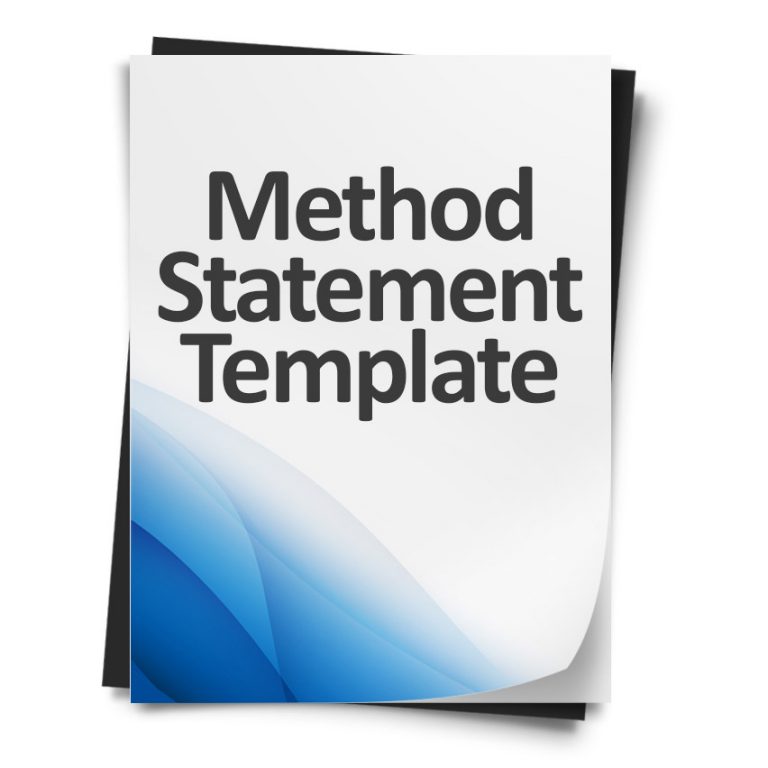 Gutter Cleaning & Inspection Method Statement Template Document